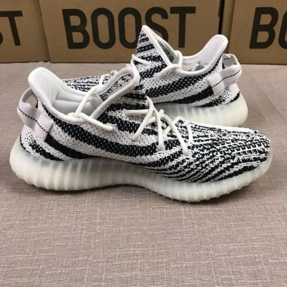 adidas | Shoes | Adidas Yeezy Boost 35 V2 Zebra | Poshmark